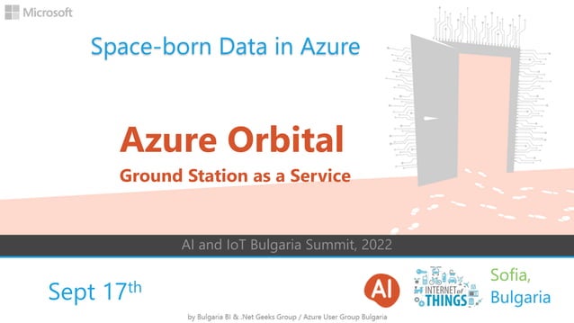 Collecting and Analysing Satellite Data with Azure Orbital | PDF ...