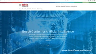 Artificial Intelligence and IoT @ Bosch | PDF