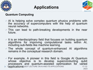 AI and ITS APPLICATIONS.pptx