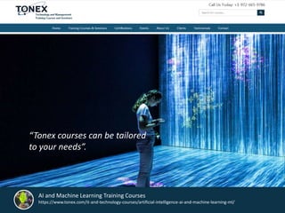 AI and Machine Learning Training Courses | PPT