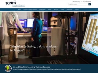 AI and Machine Learning Training Courses | PPT