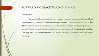 Artificial intelligence and machine learning | PPT