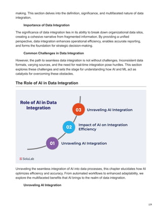 AI and ML in data integration | PDF | Databases | Computer Software and ...