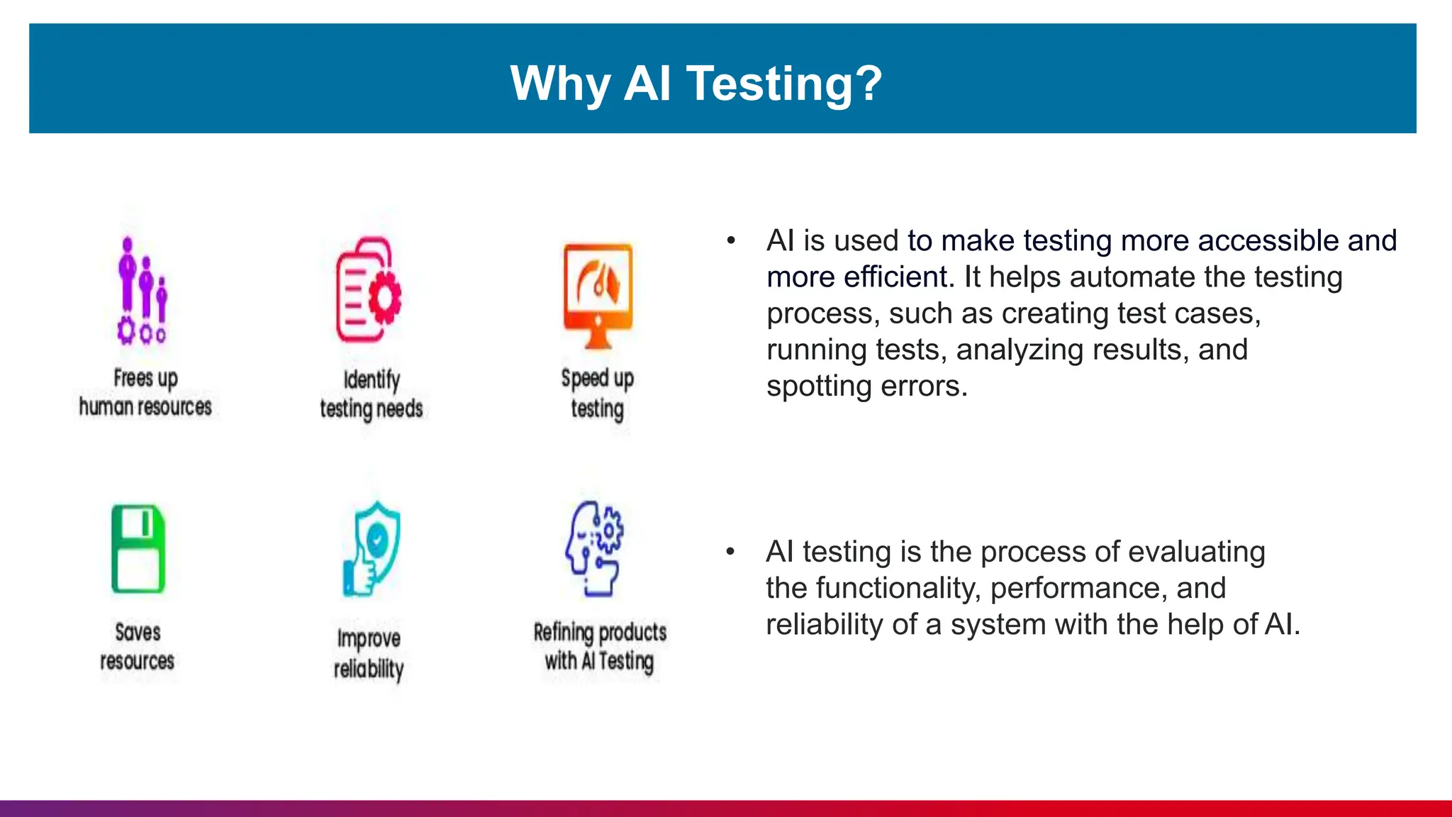 AI and ML in Test Automation Presentation | PPTX