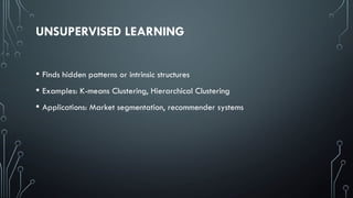 Machine Learning Introduction and Machine Learning System | PPTX