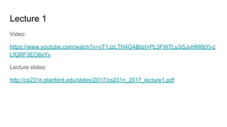 Ai and ml study group lecture 1 and 2 | PPT