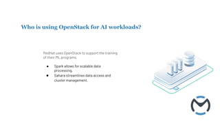 AI and OpenStack for Resilient Infrastructure by Avani Rampersad | PDF