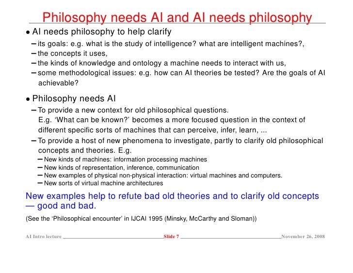 AI And Philosophy