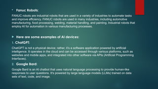 Artificial Intelligence and the Latest Technology | PPT