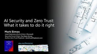AI and Zero Trust: What it takes to do it right | PDF