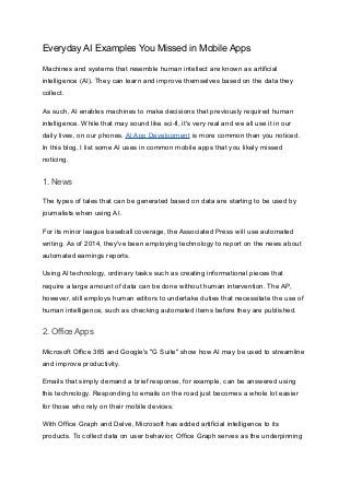 AI App Development Guide | PDF | Free Download