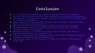 Artificial Intelligence and Its Different Domains.pptx