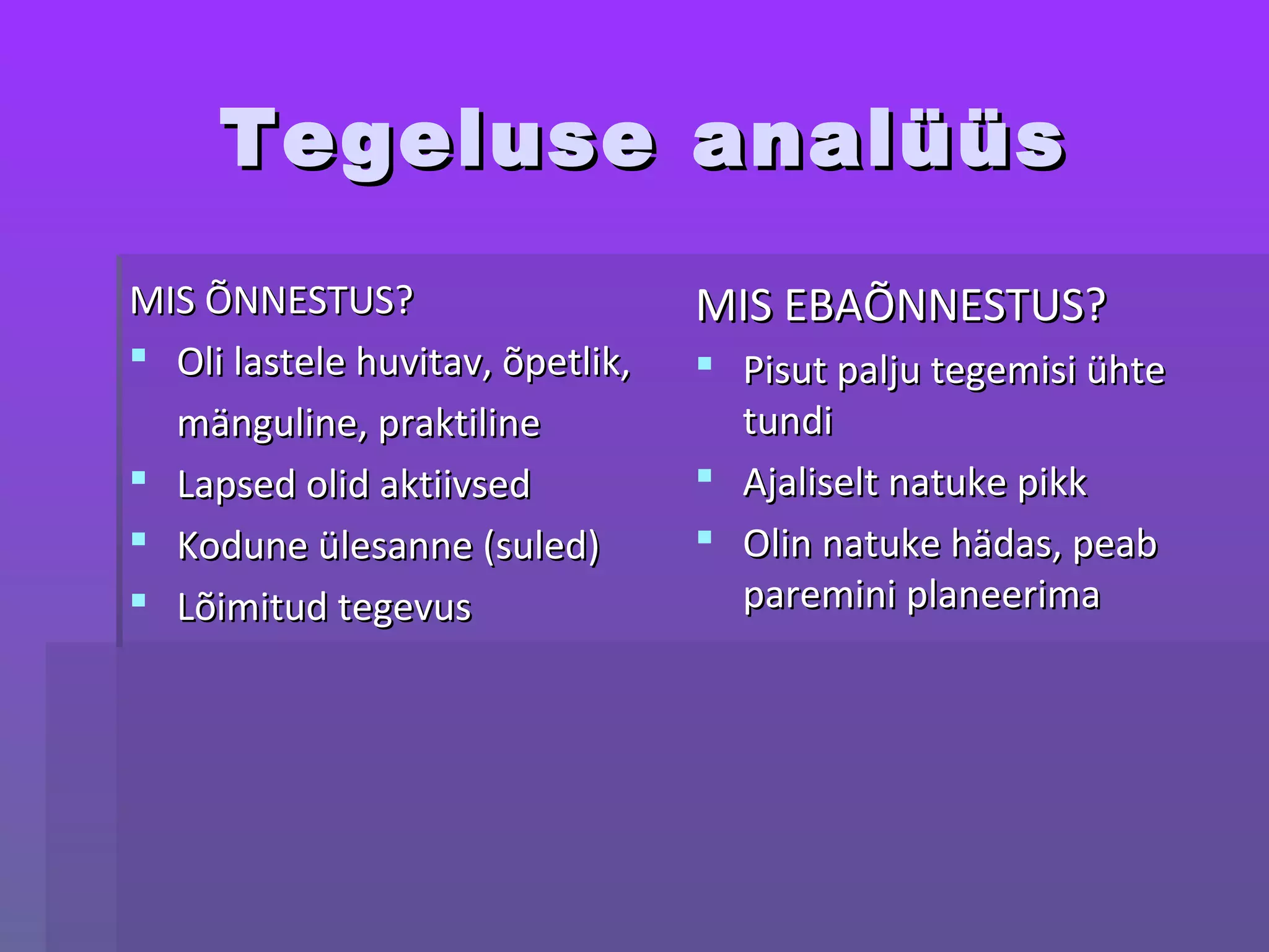 Aiapraktika i naksitrallid | PPT