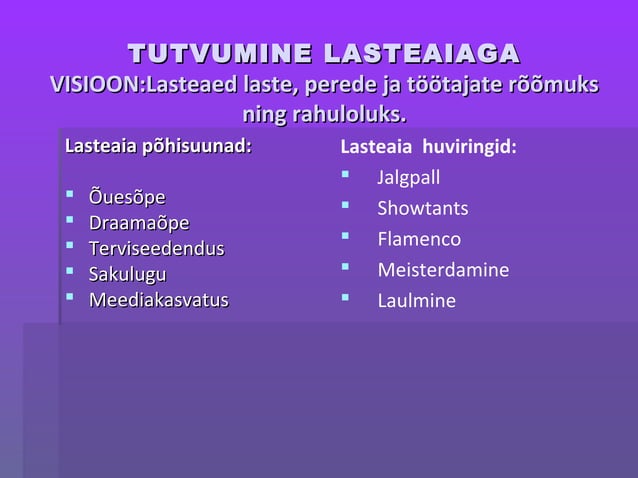 Aiapraktika i naksitrallid | PPT