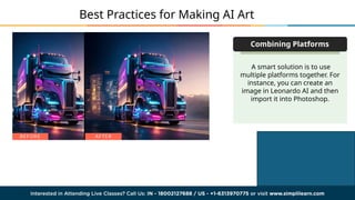AI Generated Artwork | AI Art Explained | How To Create AI Artwork For ...