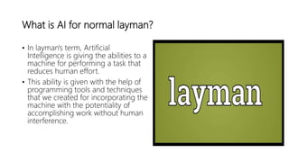 ALL ABOUT ARTIFICIAL INTELLIGENCE | PPTX