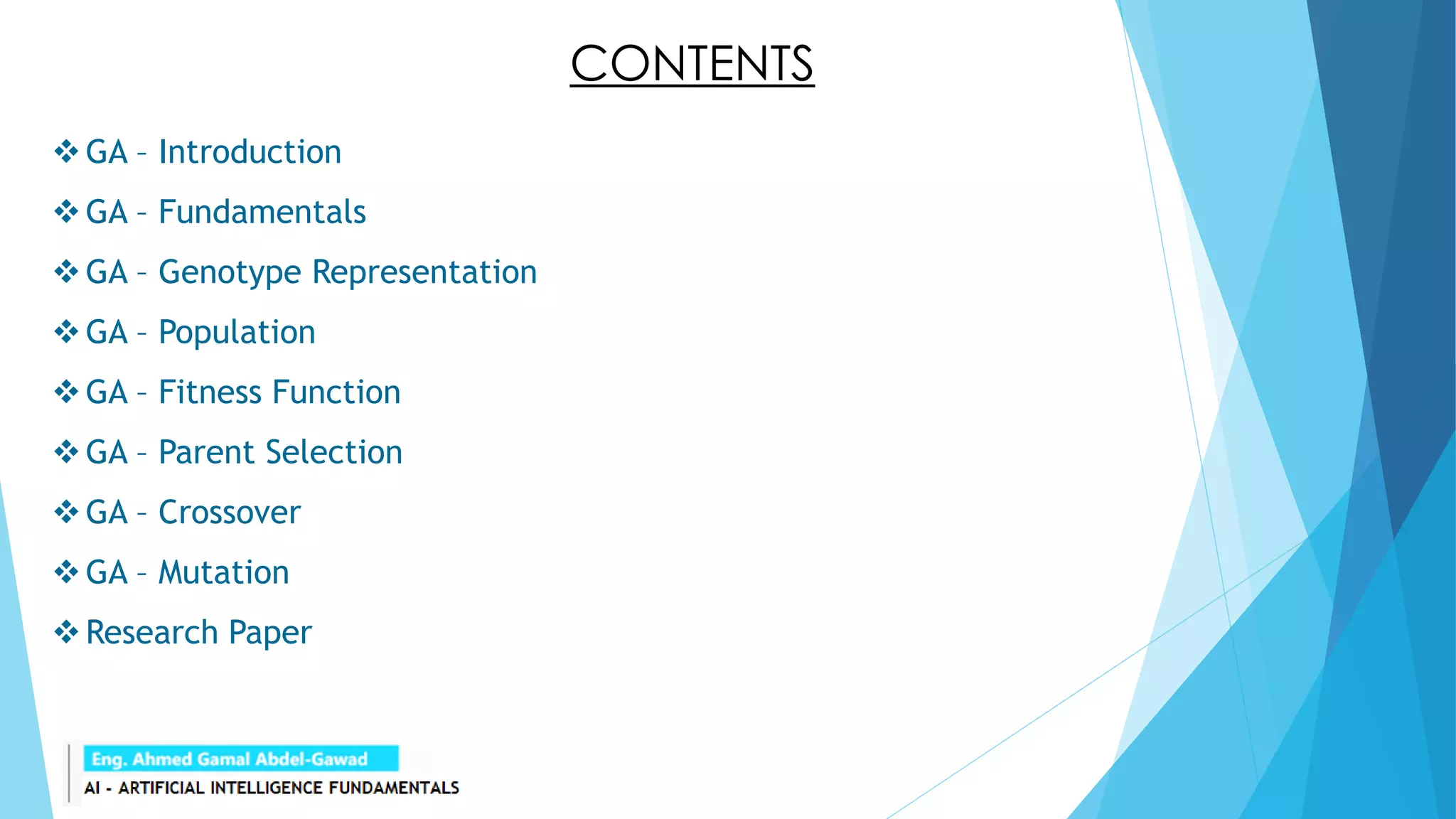 Structural Optimization using Genetic Algorithms - Artificial Intelligence Fundamentals - AGA ...