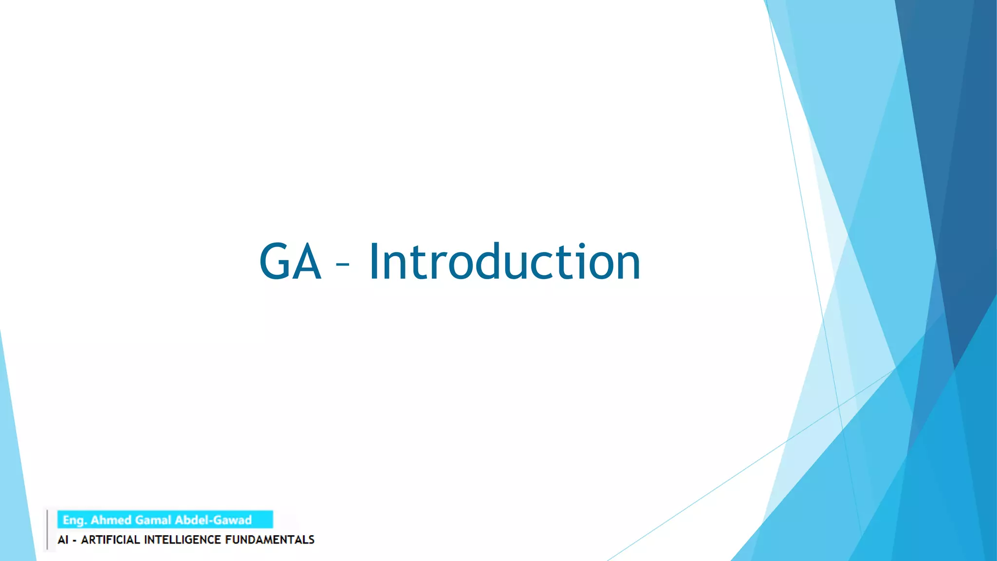 Structural Optimization using Genetic Algorithms - Artificial Intelligence Fundamentals - AGA ...