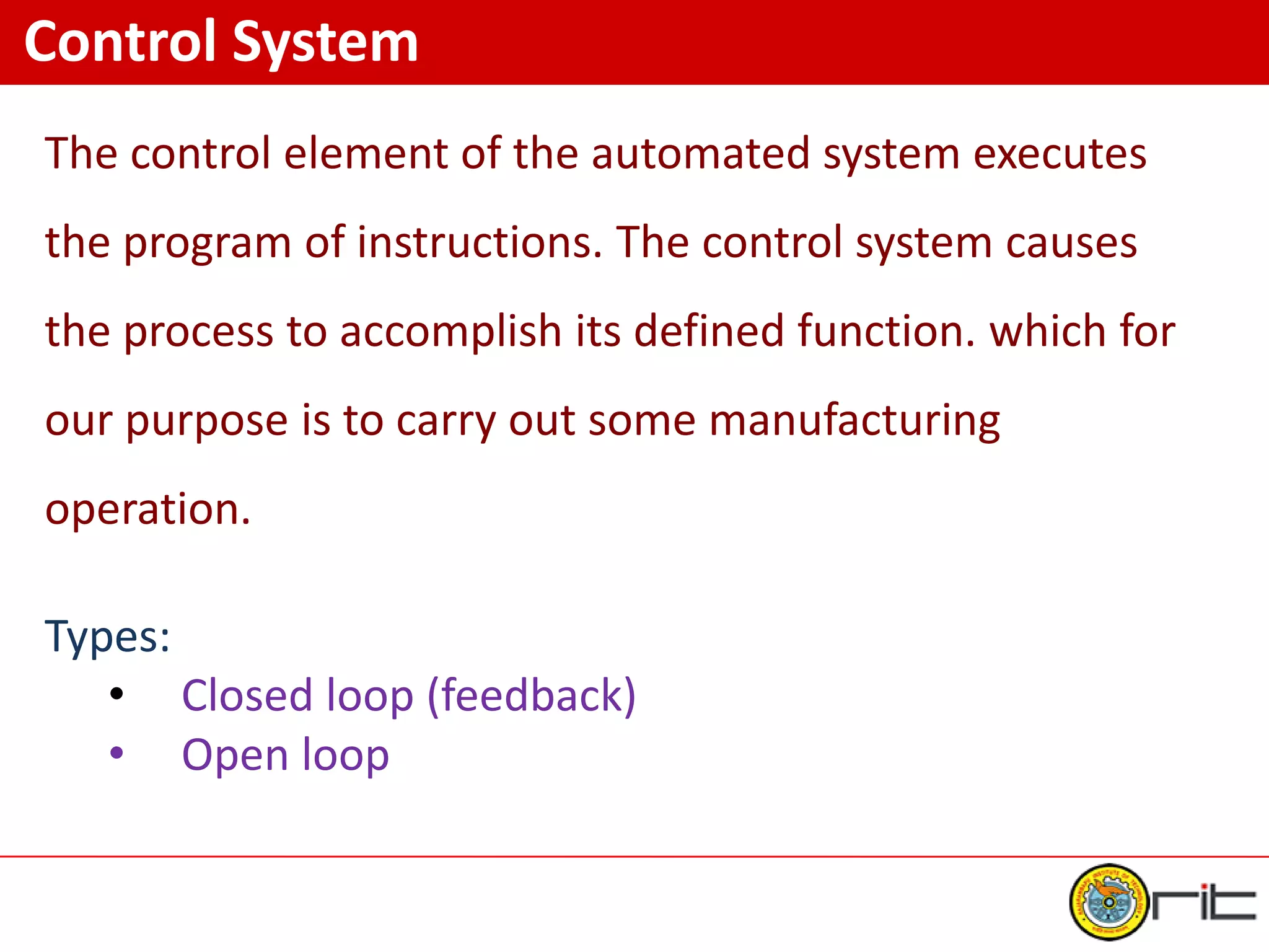 advanced industrial automation and robotics | PDF