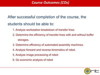 advanced industrial automation and robotics | PDF