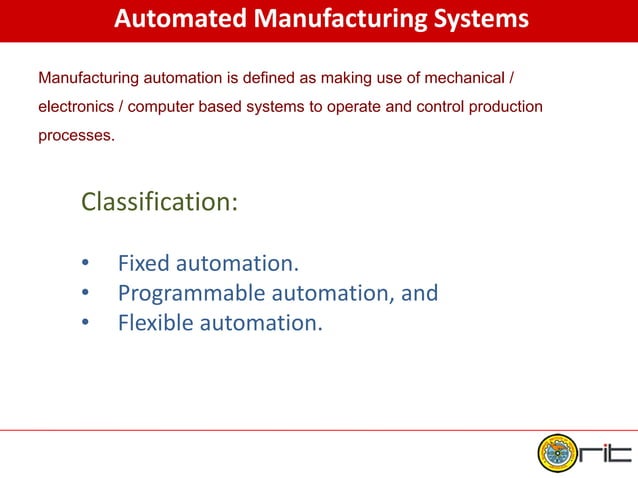 advanced industrial automation and robotics | PDF