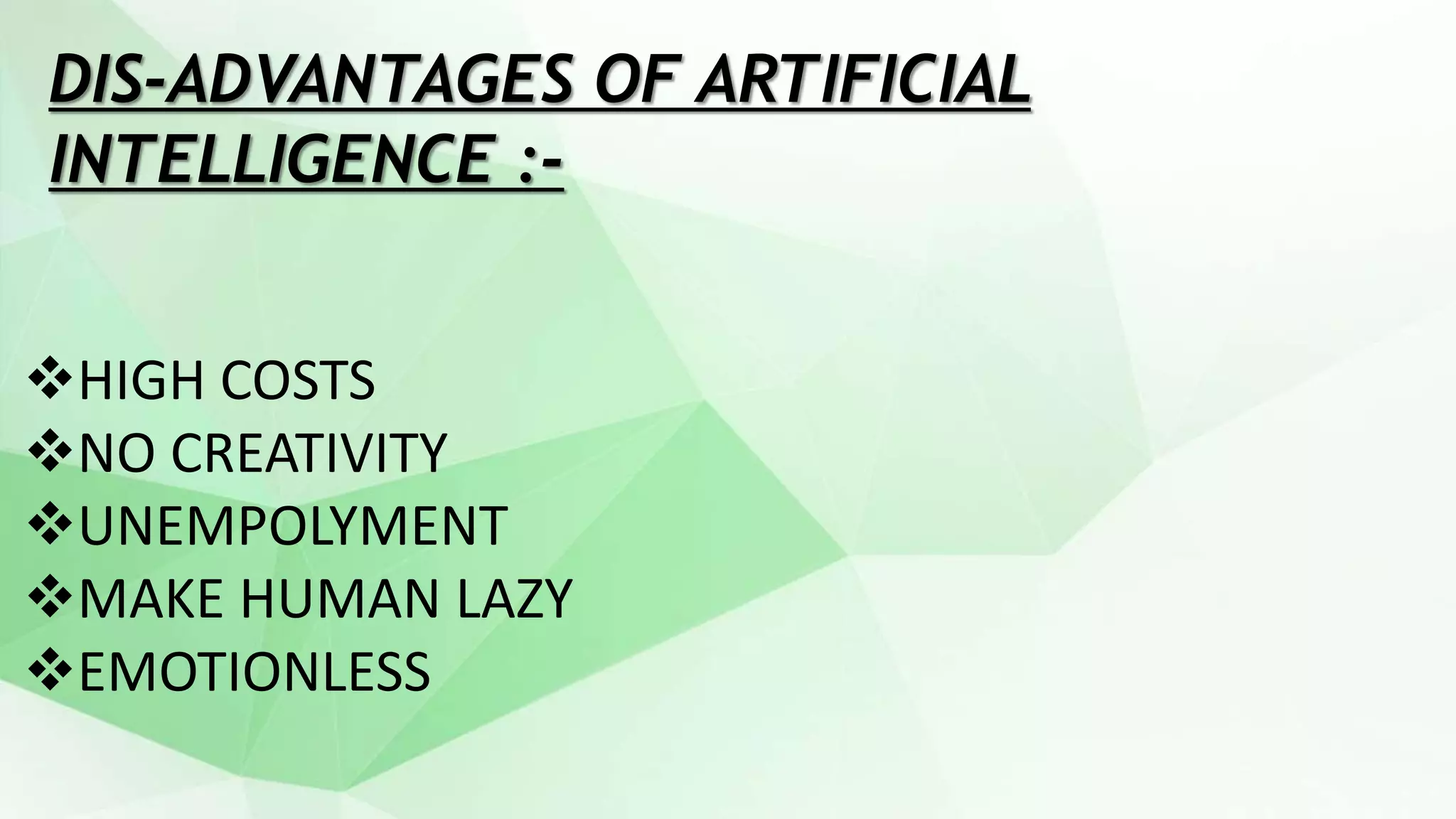 Artificial Intelligence (Aryan Singh) | PPT