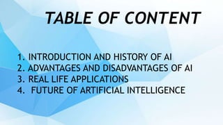 Artificial Intelligence (Aryan Singh) | PPT