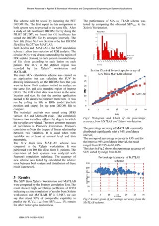 Performance of a Novel SUV Calculation Scheme for PET Study | PDF