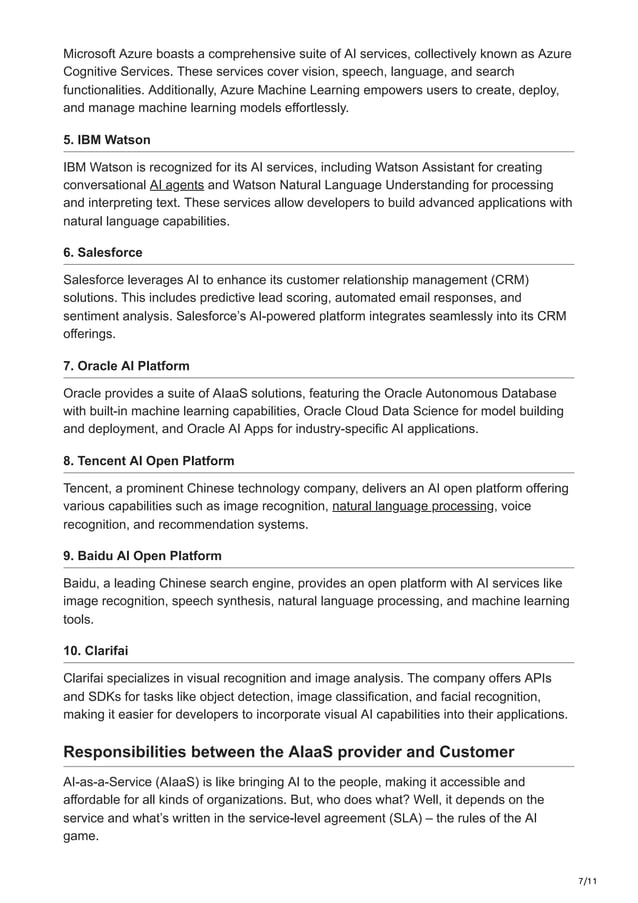 AI as a Service A Comprehensive Guide.pdf | Cloud Computing | Internet