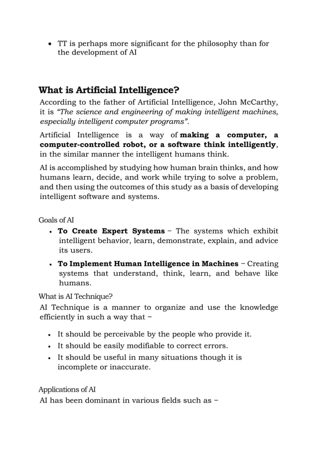 Ai assignment | PDF | Artificial Intelligence | Technology & Computing