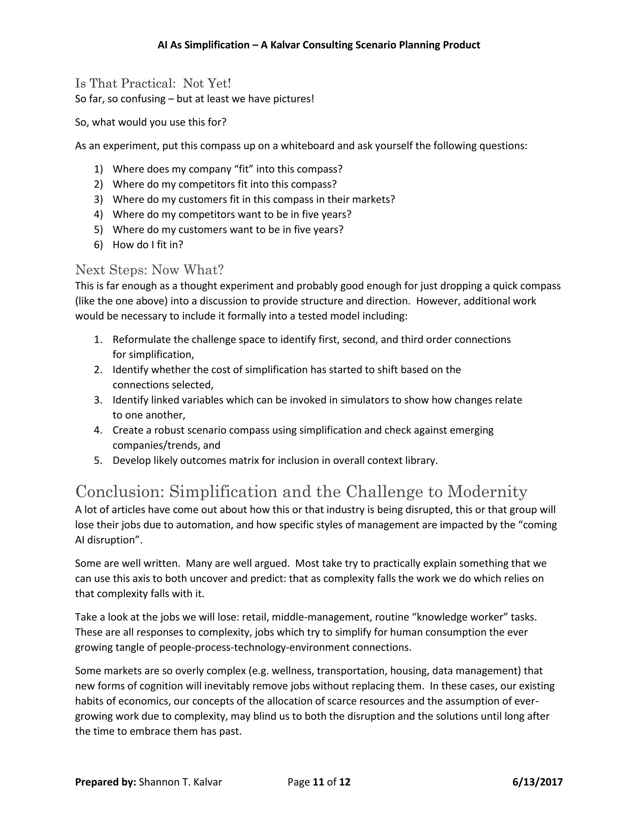 AI As Simplification | PDF