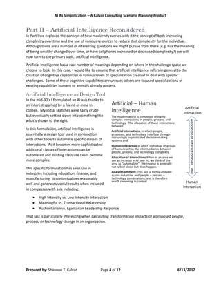 AI As Simplification | PDF