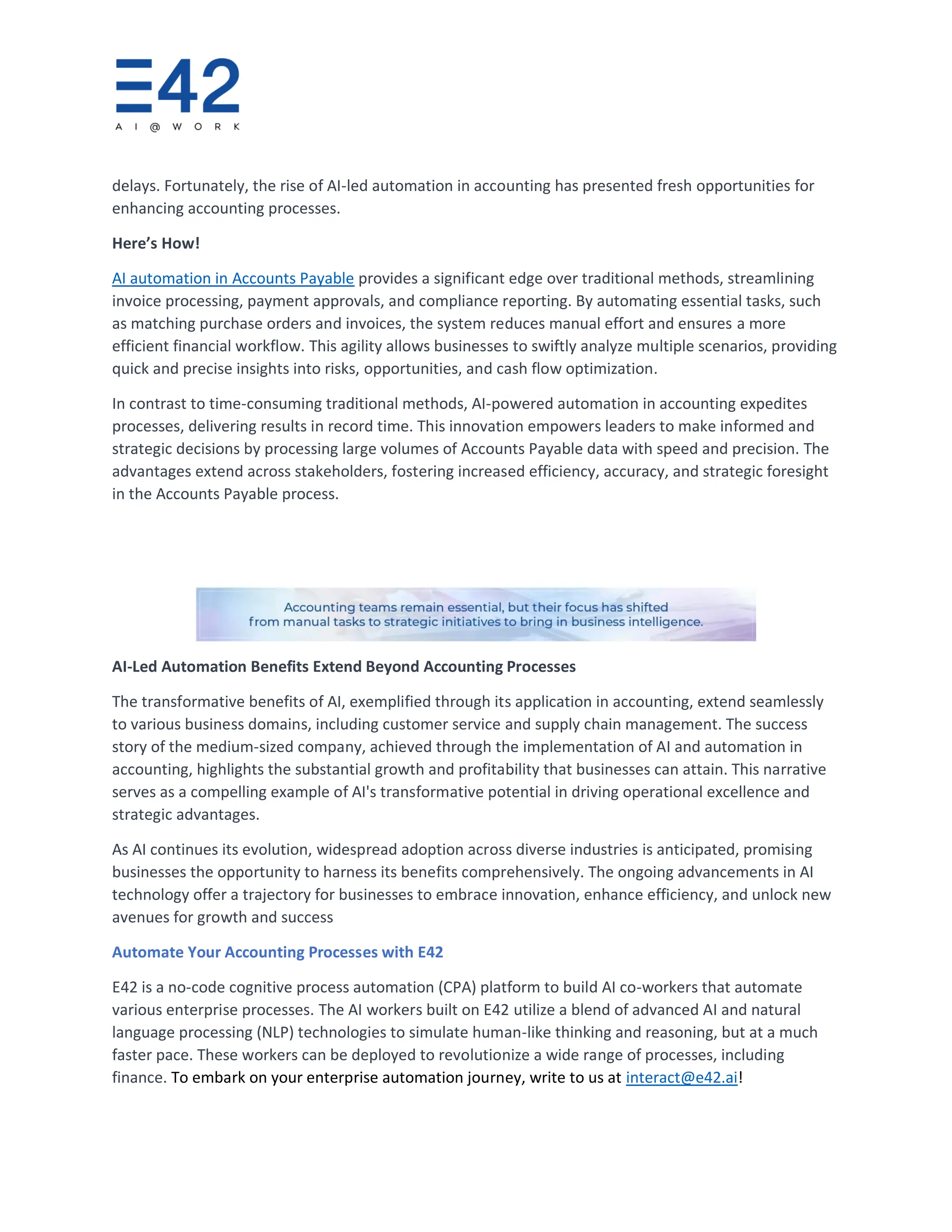 Importance of AP automation in finance process | PDF