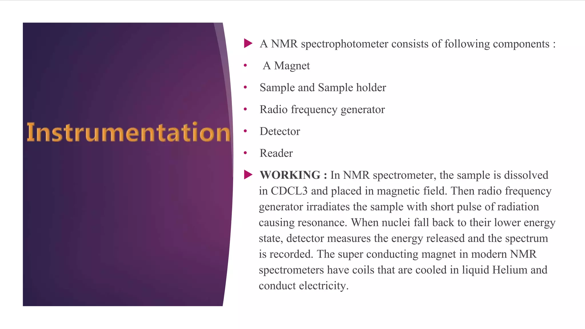 NMR SPECTROSCOPY | PPTX
