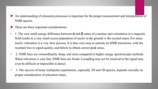 NMR SPECTROSCOPY | PPTX