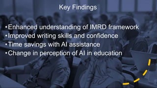 Design, Development and Delivery of an AI empowered Academic Writing e ...