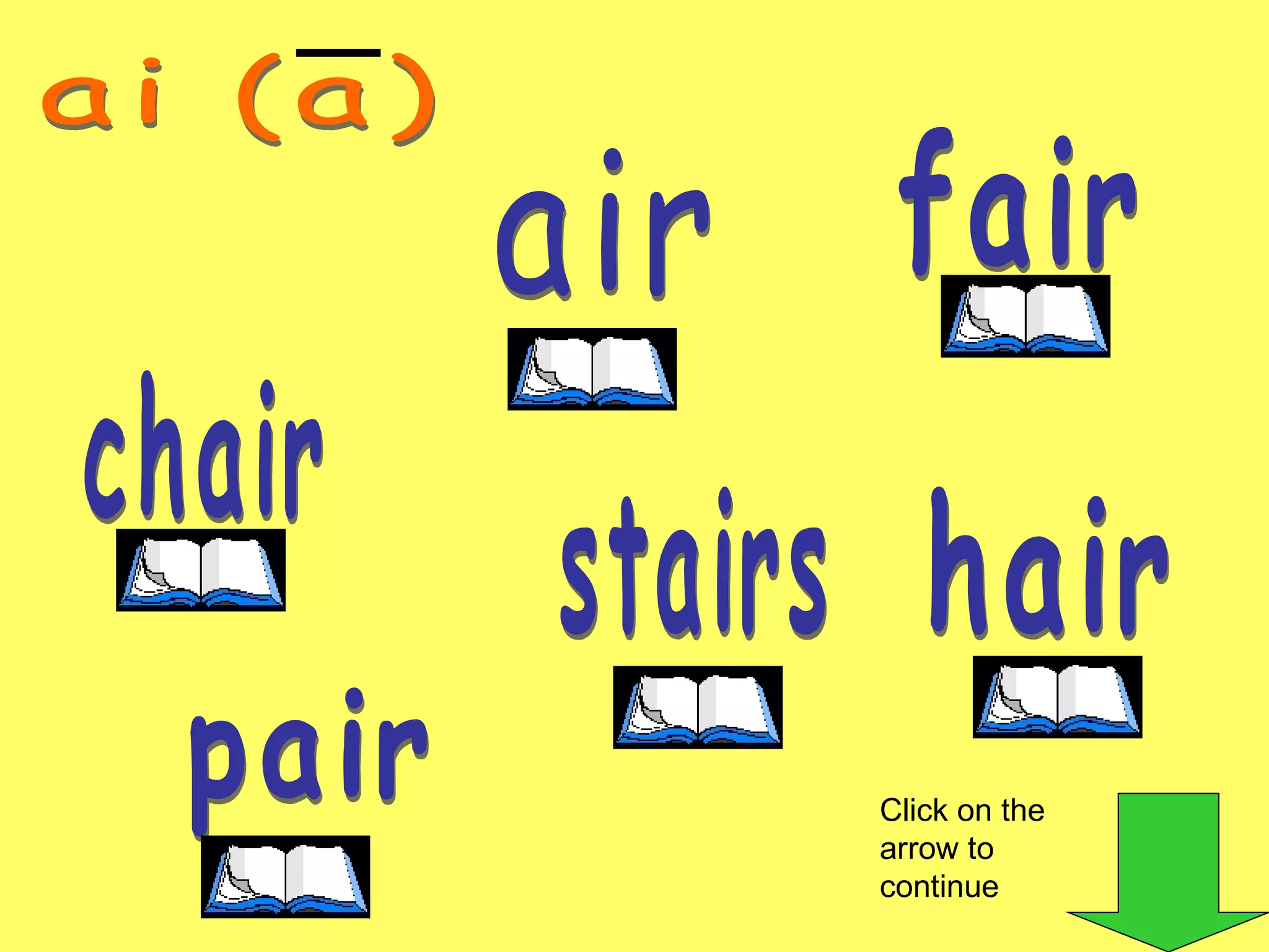 Vowels Digraphs (ai, ay) | PPT