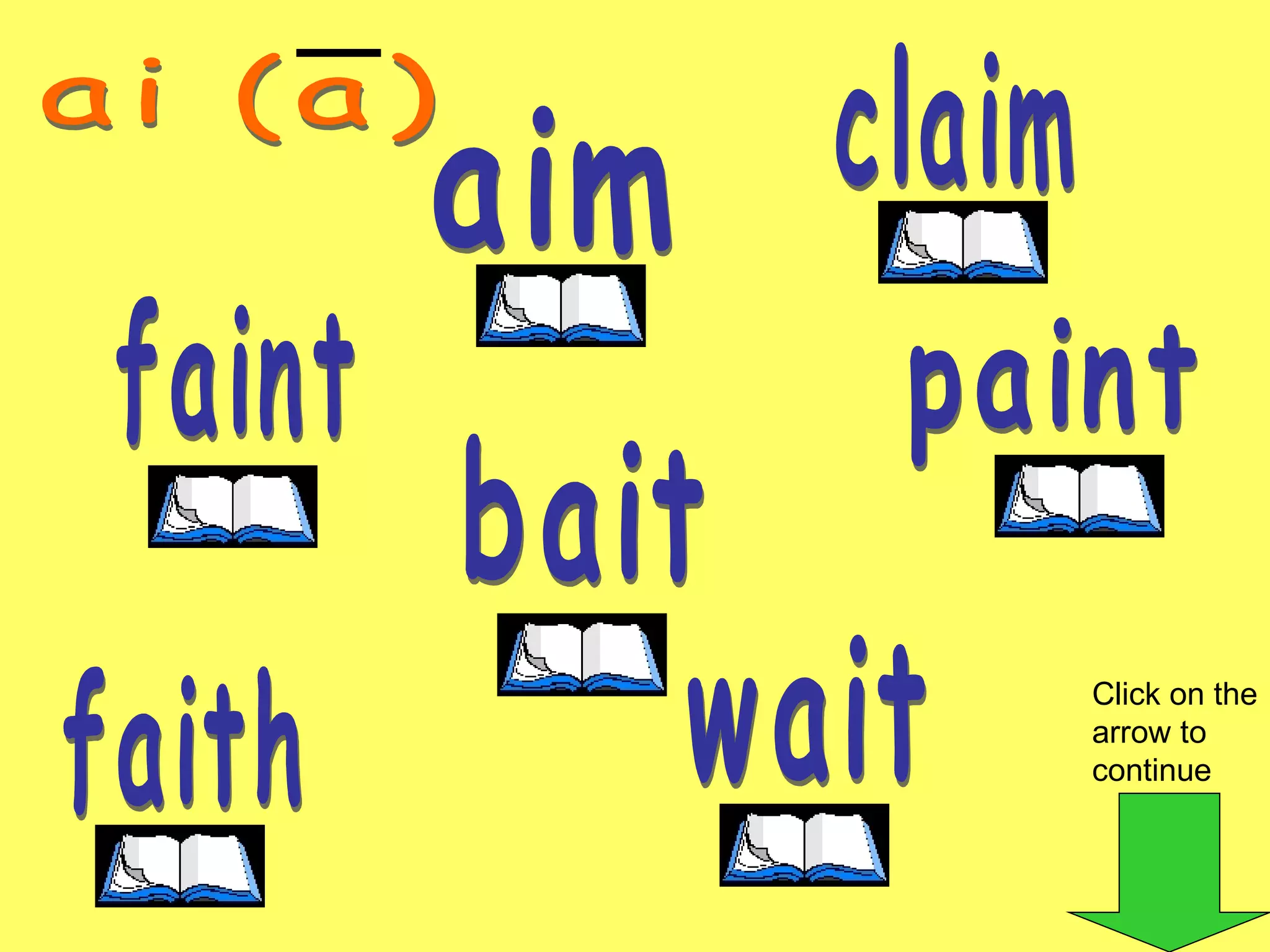 Vowels Digraphs (ai, ay) | PPT