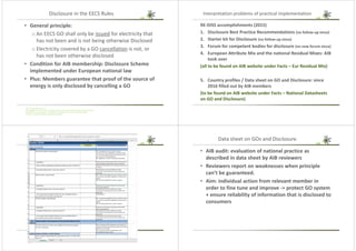 AIB 2019 - disclosure workshop - Liesbeth Switten | PPT