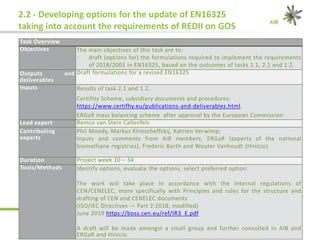 AIB 2019 Project FAStGO outline OMC Luxemburg | PPT