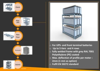 Battery Racks and Cabinet Solutions | PPTX