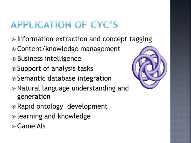 Artificial Intelligence application of lisp software | PPT