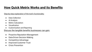 ai based online reputation management tool | PPT