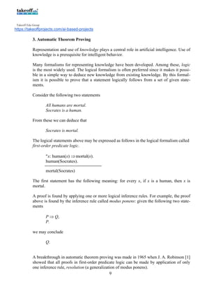 Ai based projects | PDF