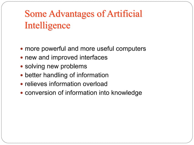 artificial intelligence basis-introduction | PPT