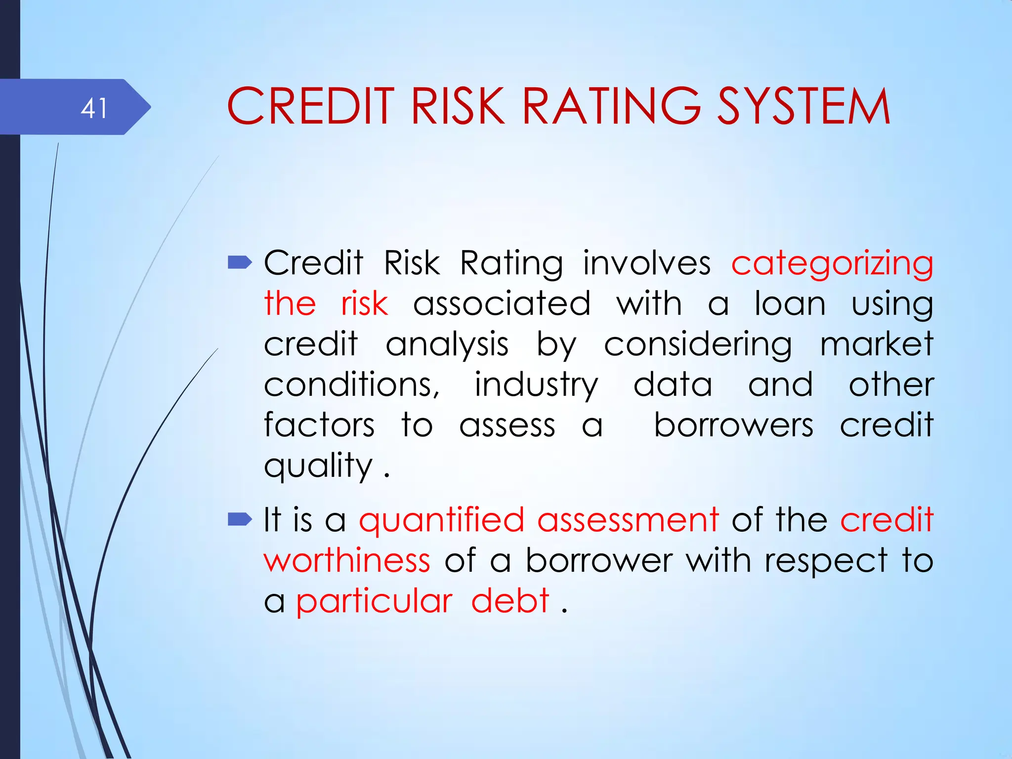 AIBB 202 Lesson 2.6: CRG & Internal Credit Risk Rating Systems (ICRRS ...