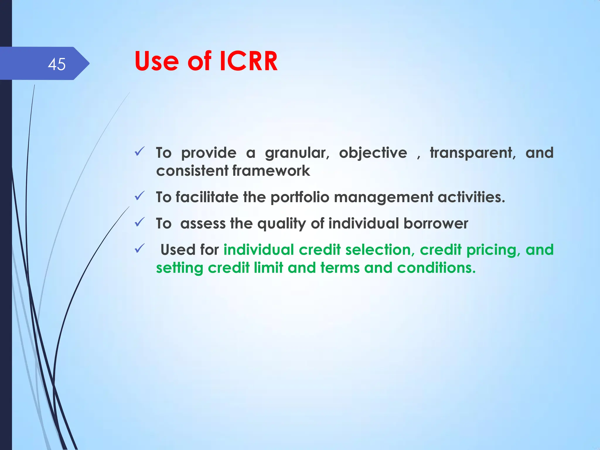 AIBB 202 Lesson 2.6: CRG & Internal Credit Risk Rating Systems (ICRRS ...