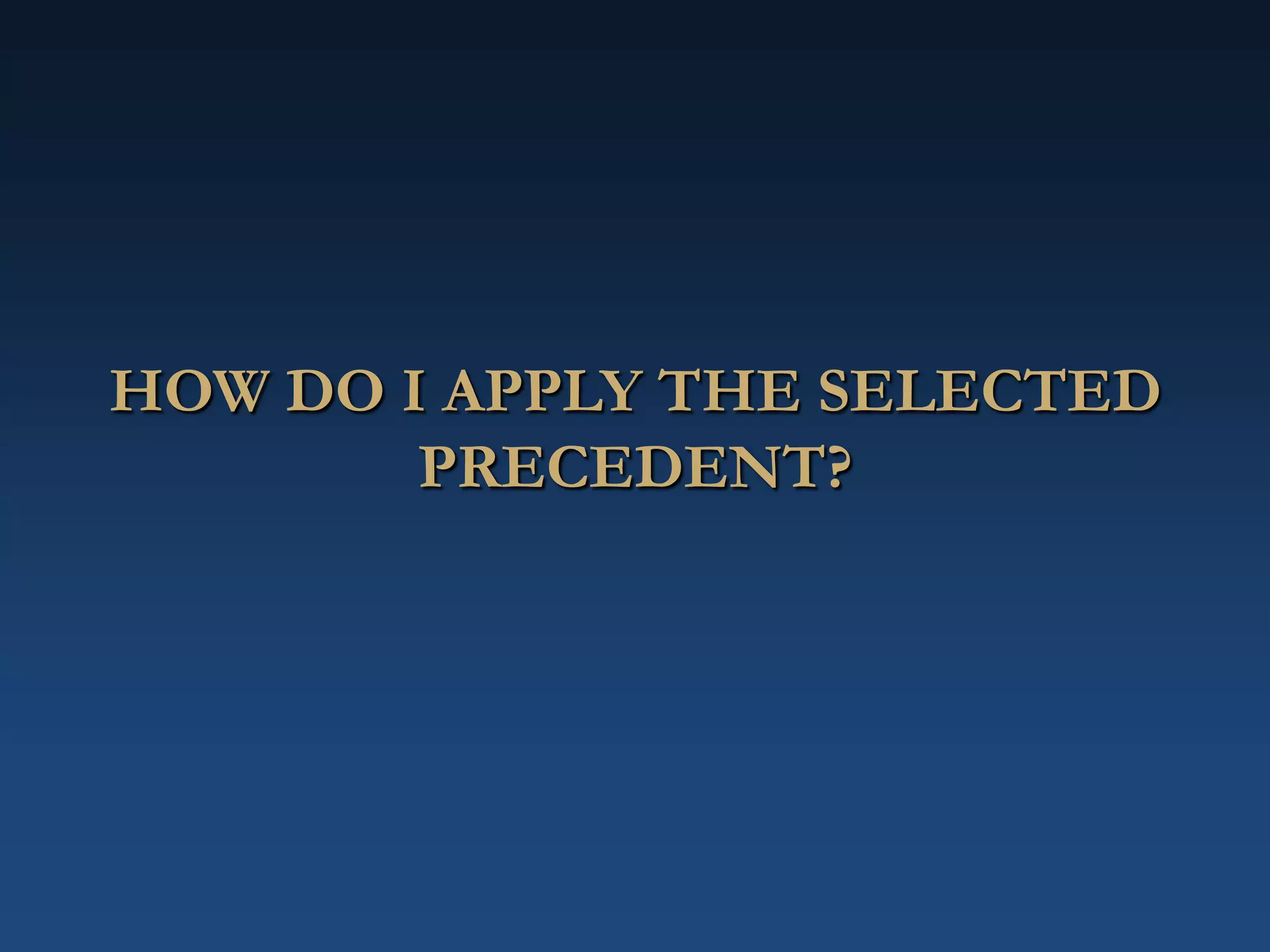 The Use of Precedent in Design | PPTX