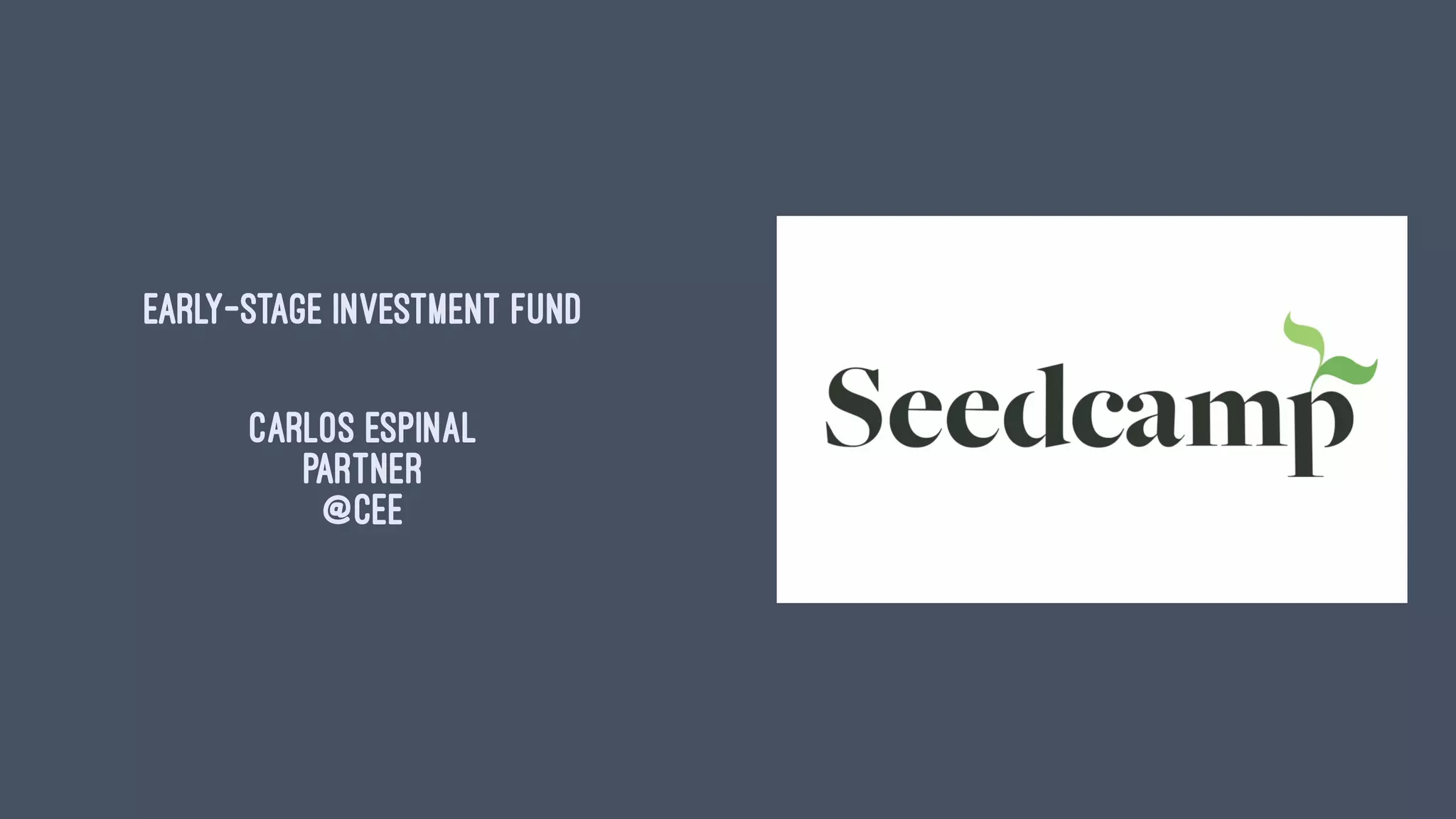 Aibe Speech - Carlos Espinal | PPT