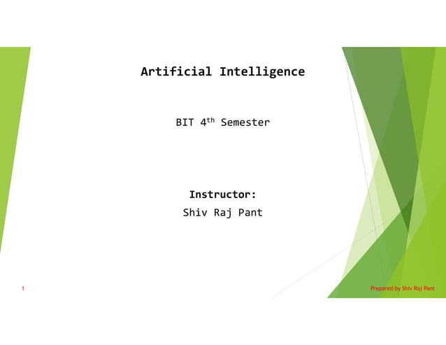 Introduction of Artificial Intelligence related to BIT course.pdf